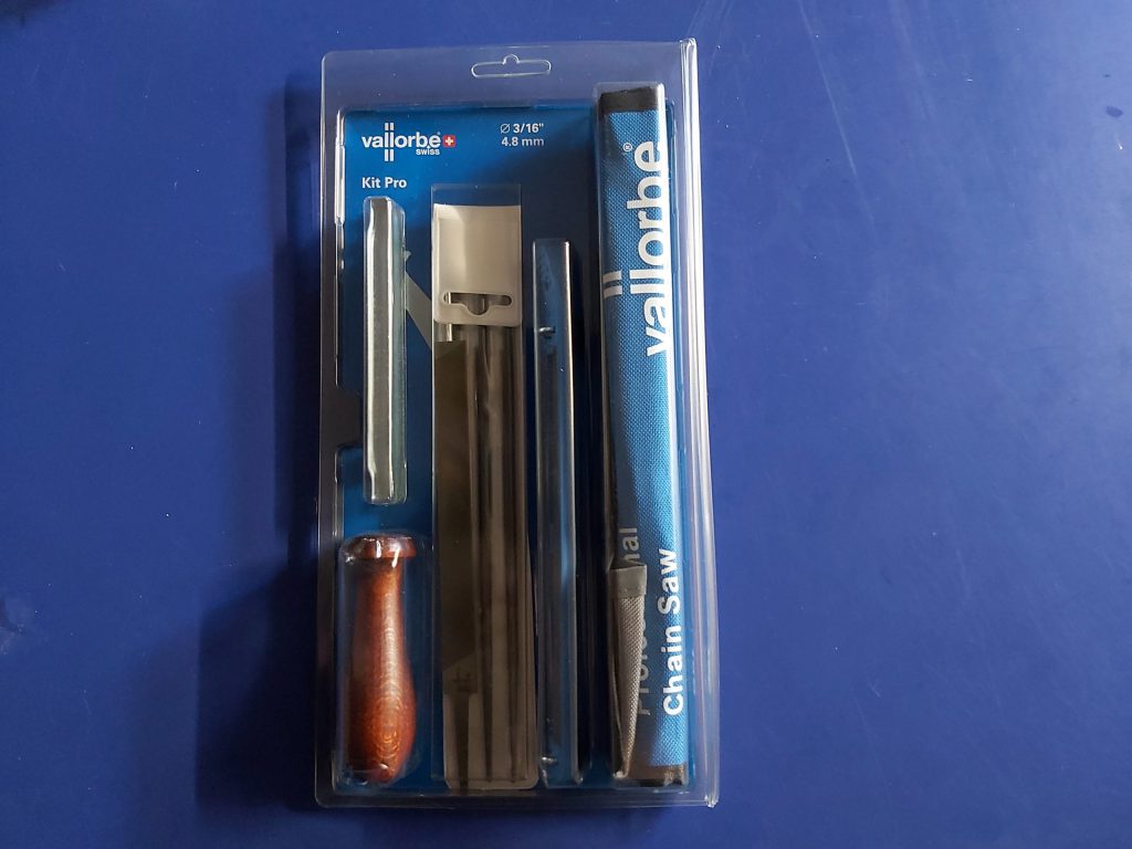 VALLORBE 3/16 Chainsaw File Kit *Swiss Quality* - Chainsaw Parts World
