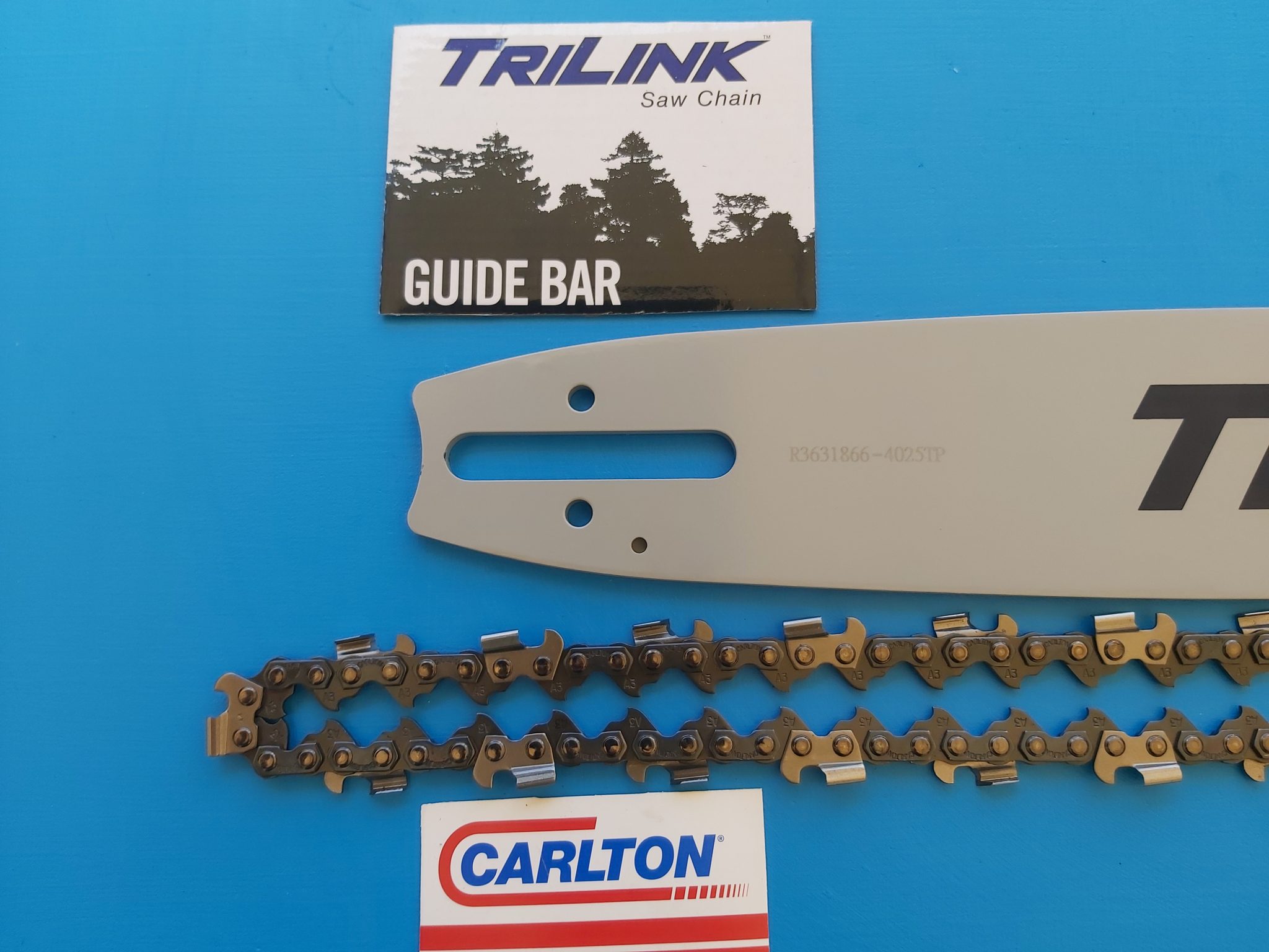 18 inch Tri Link Bar, Carlton STIHL 029,038,044,064, MS310,MS311, MS390 ...