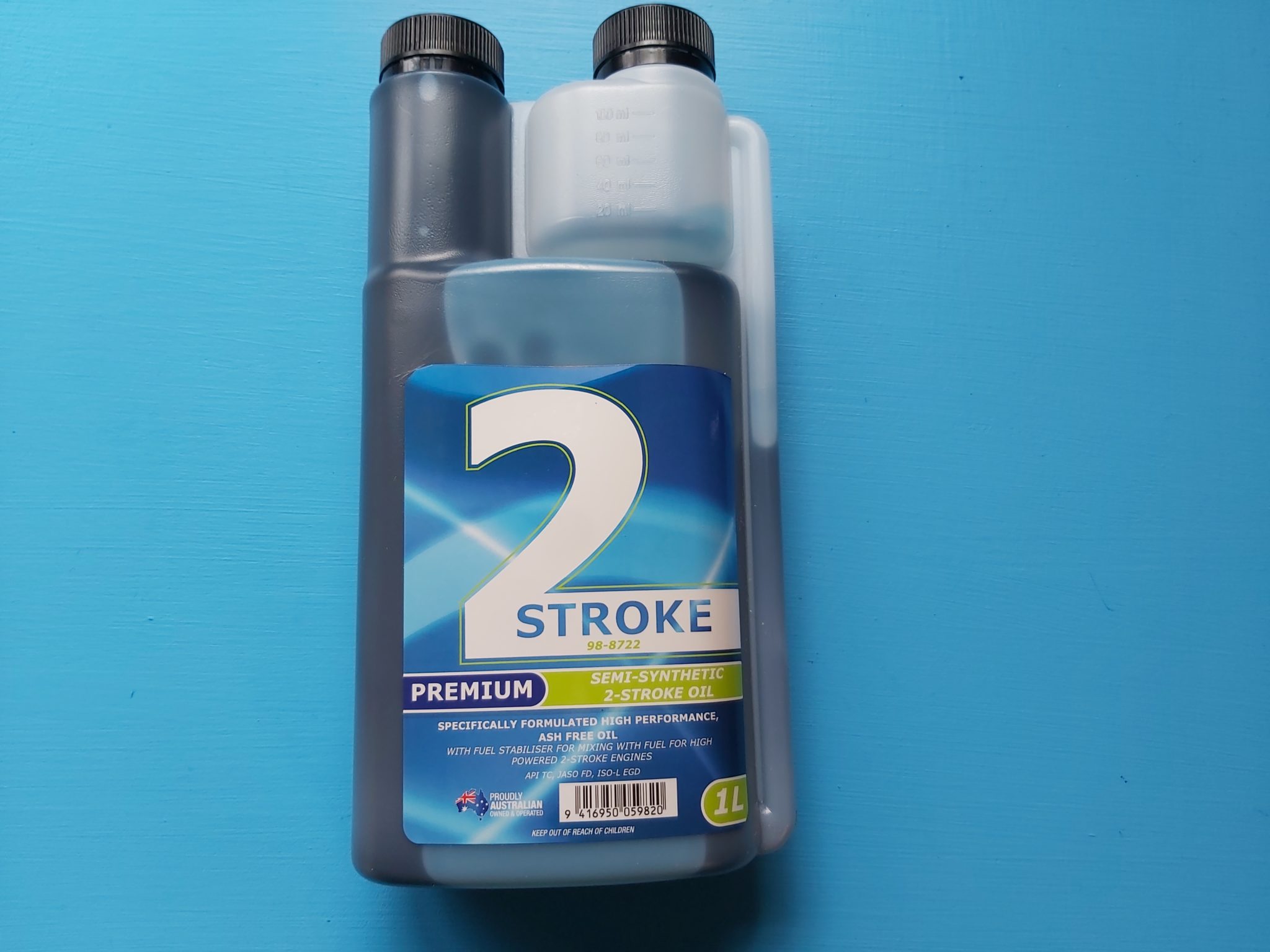 1 Litre 2 STROKE OIL *Semi-Synthetic* JASO FD Best Oil Money Can Buy ...