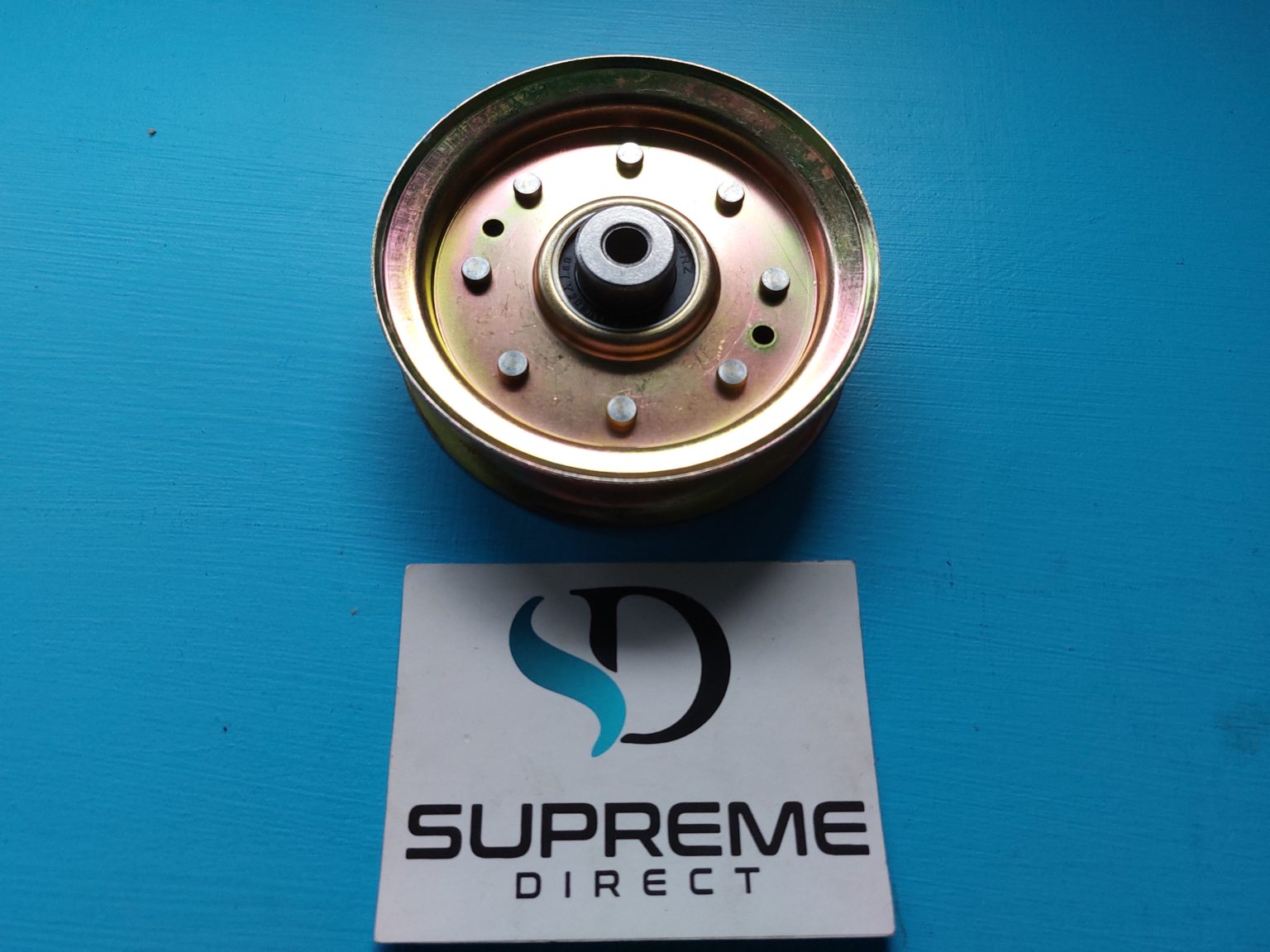 HUSQVARNA Idler Pulley FLAT 113mm OD x 28mm Height - Chainsaw Parts World