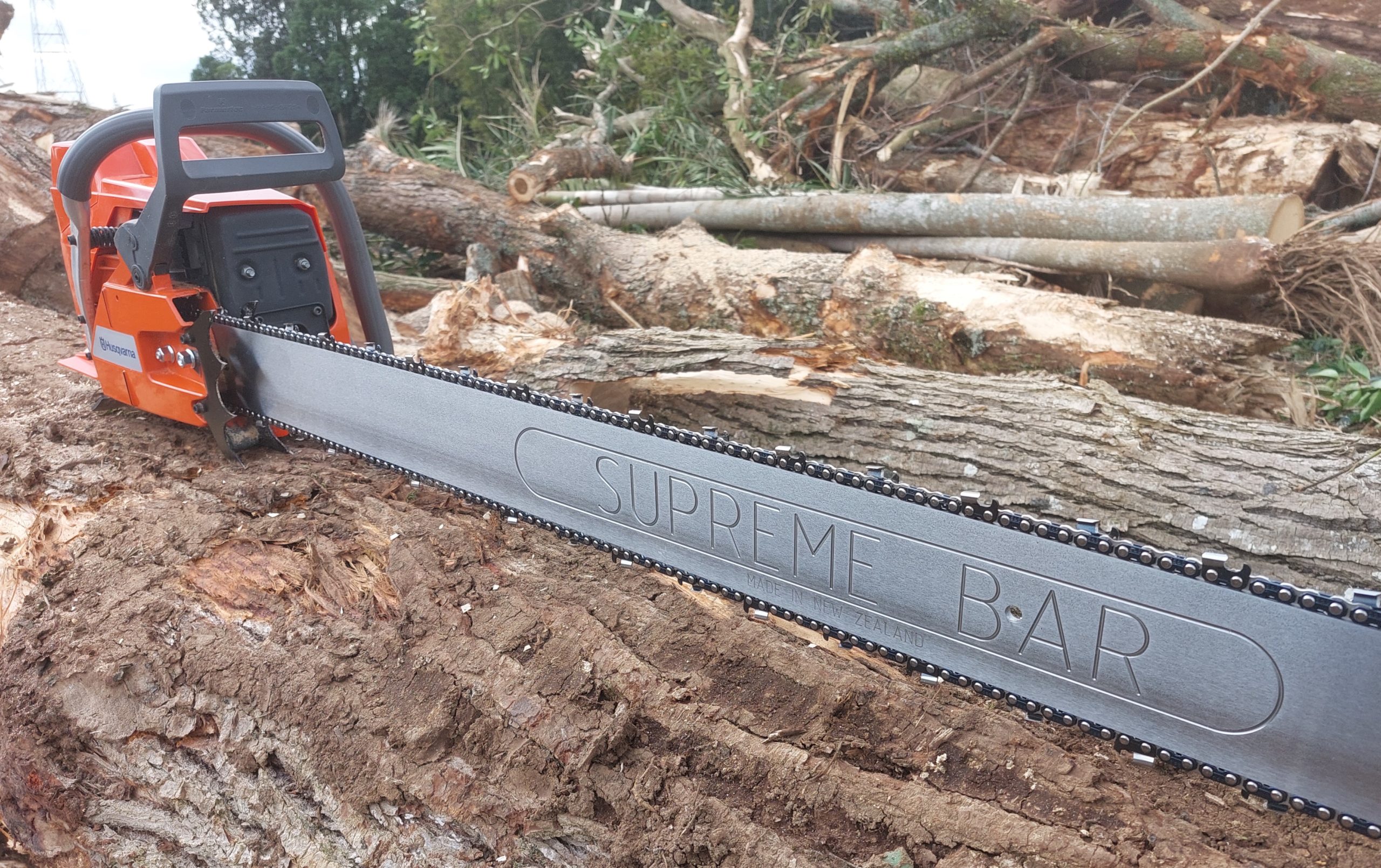 72 inch SUPREME Bar & Chain Husqvarna 2100, 394, 395, 3120, 595XP 3/8 ...